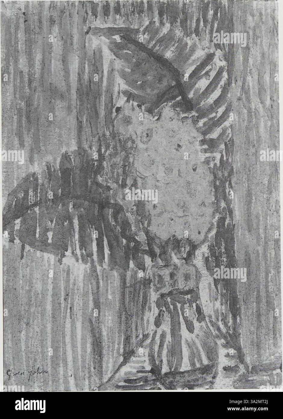 This portrait from the Langdale series by Gwen John shows a woman in a ...