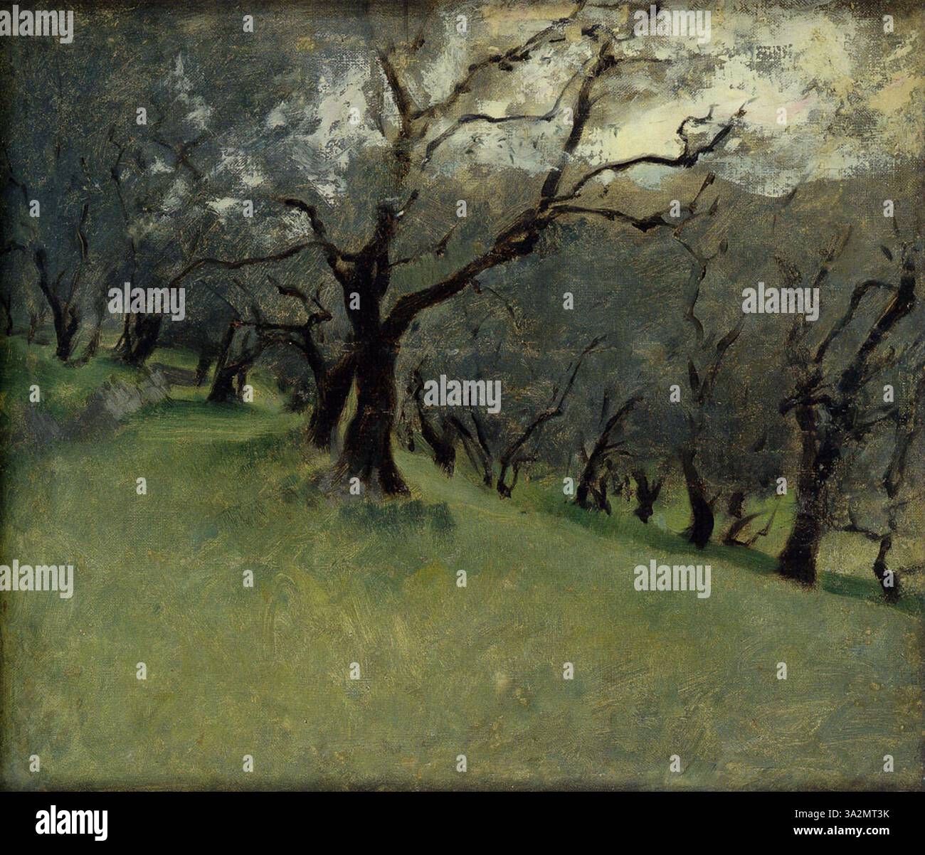 John Singer Sargent's 'Olive Trees' illustrates his engagement with the ...