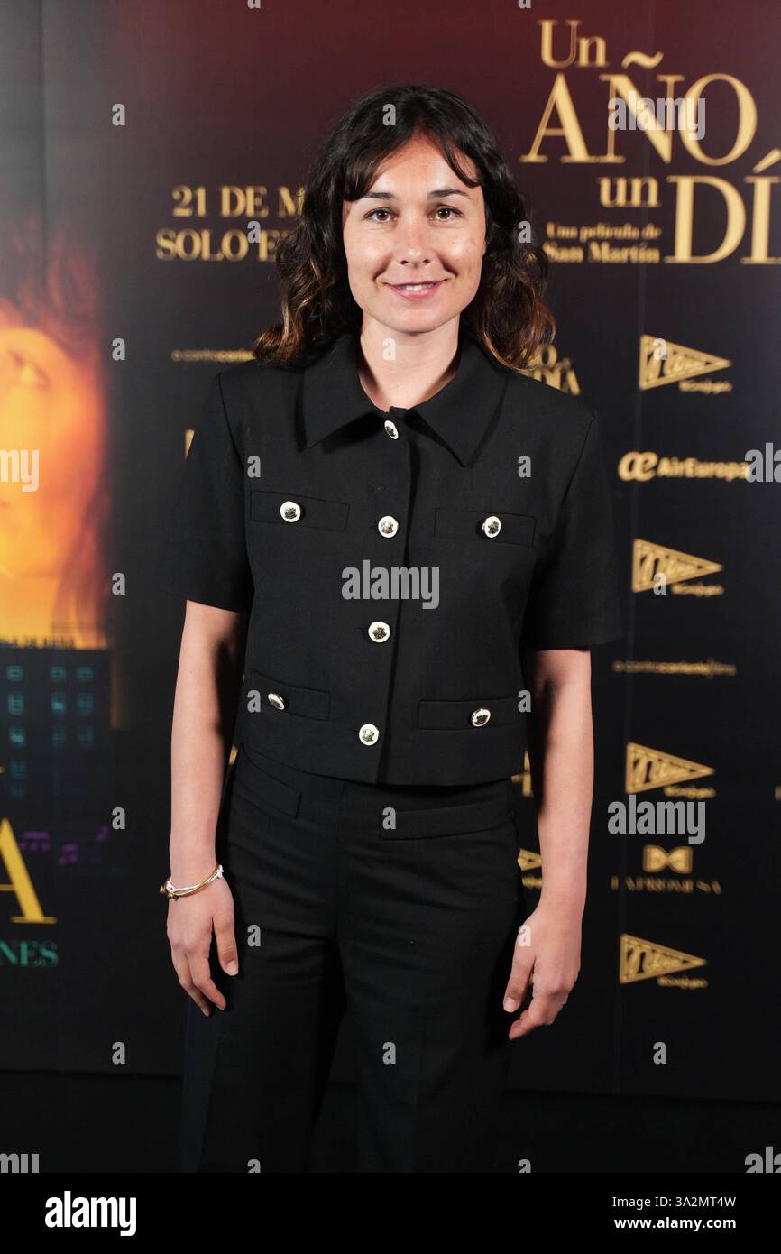 Madrid, Spain. 13th Mar, 2025. Actress Nadia de Santiago at photocall ...