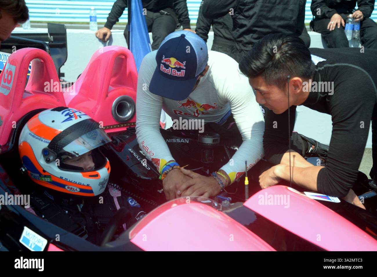 June 29, 2014 - Watkins Glen, New York, U.S - OAK Racing drivers ...