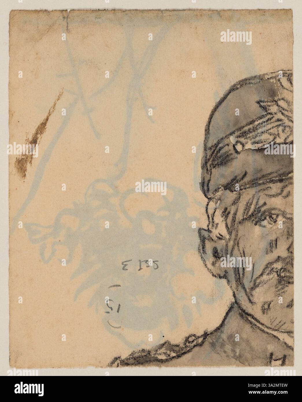 Gwen John’s portrait of a man depicts the subject with subtle use of ...