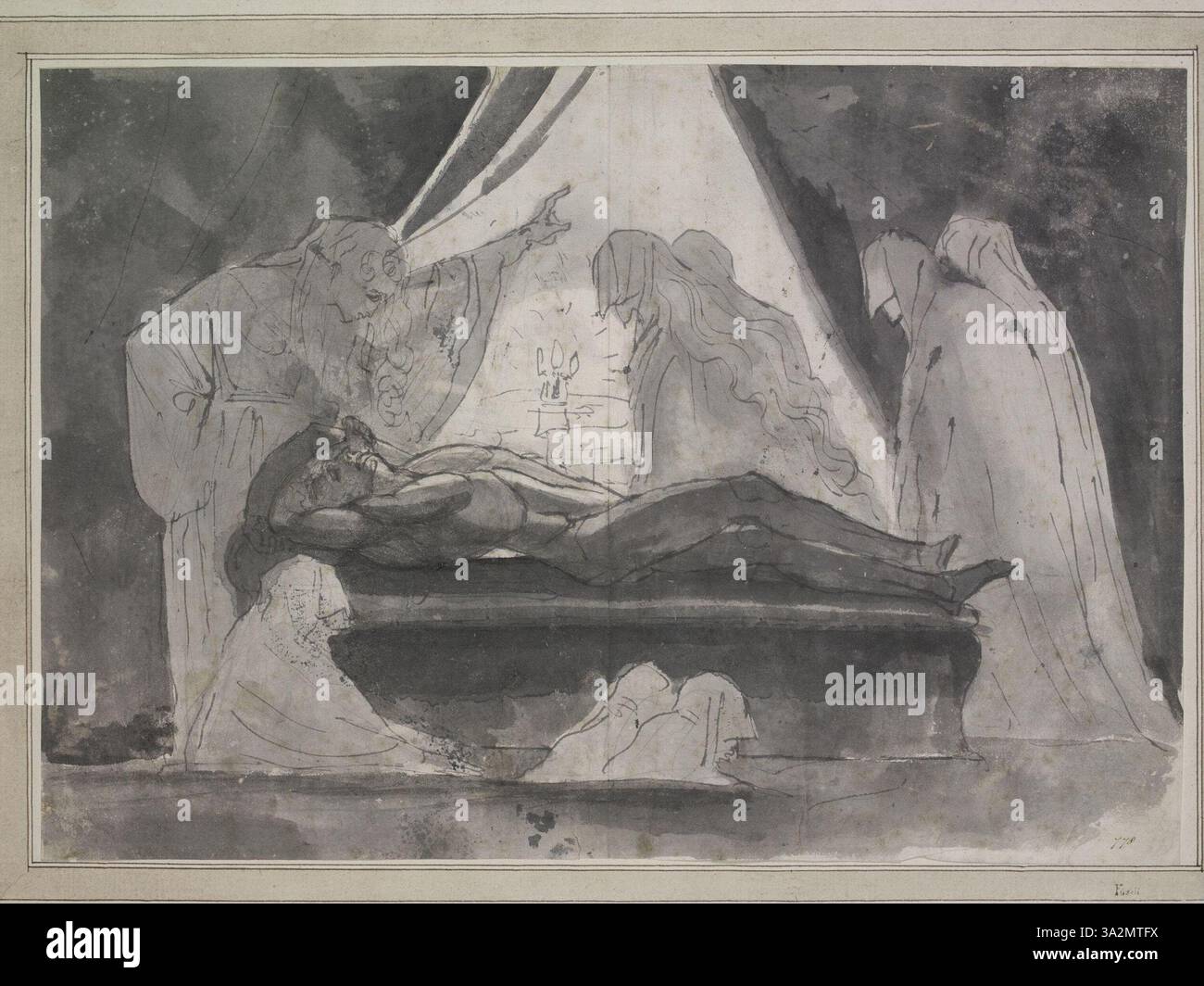 Fuseli’s portrayal of Richard III captures the dramatic moment of the ...