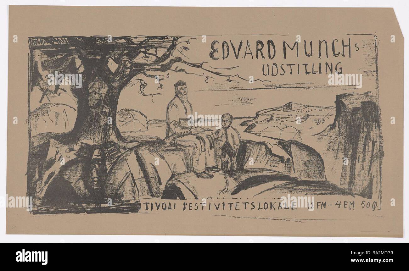 In this work, Munch uses a combination of color and form to express ...