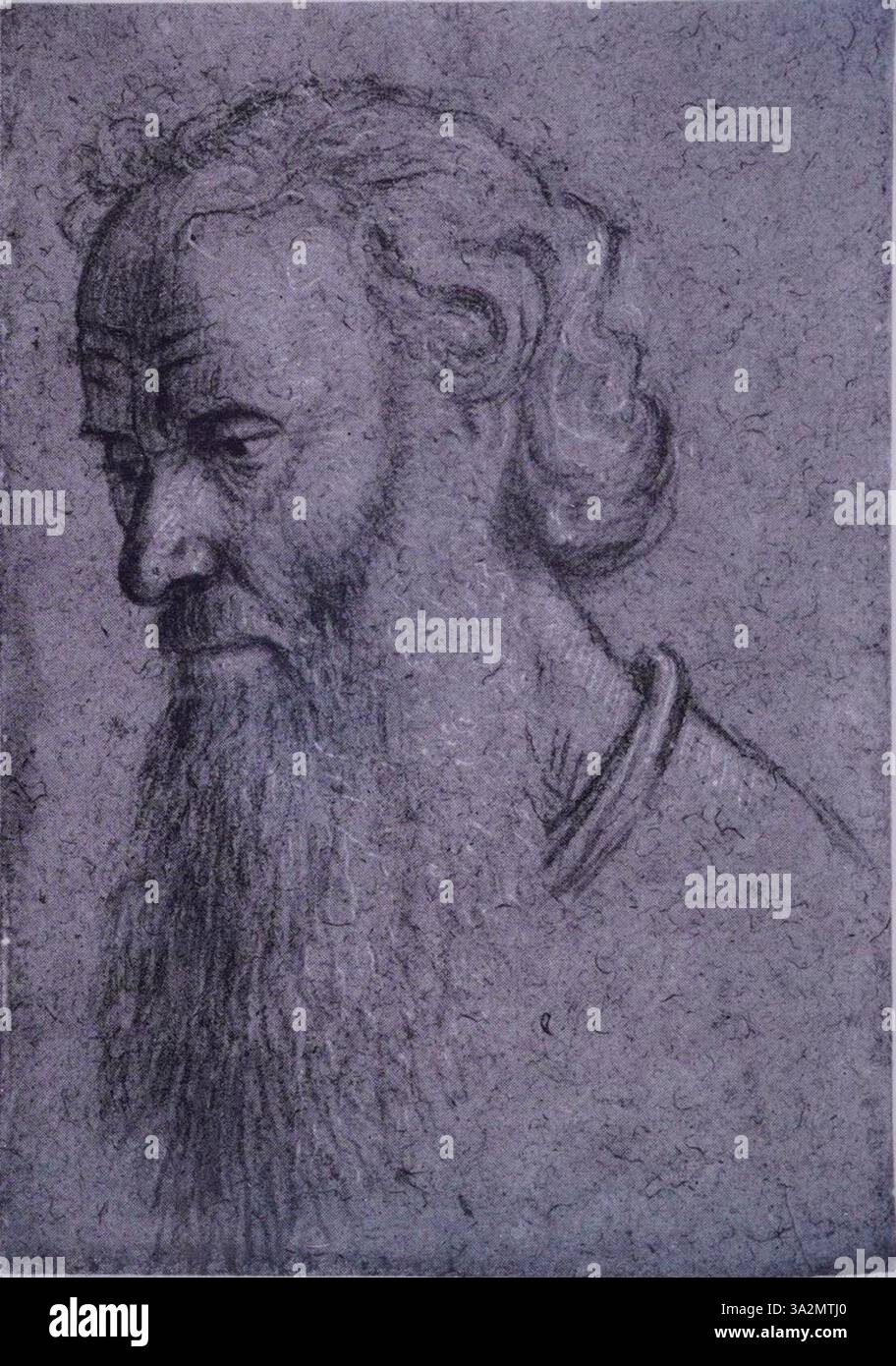 This recto study emphasizes the precise anatomical proportions of the ...