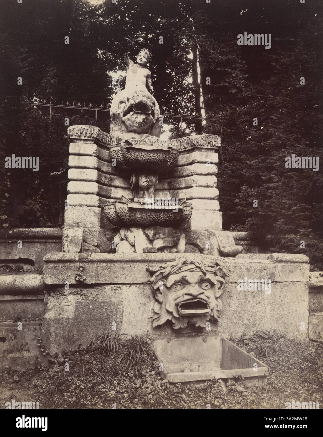 In this 1923 photograph, Eugène Atget highlights the natural beauty of ...