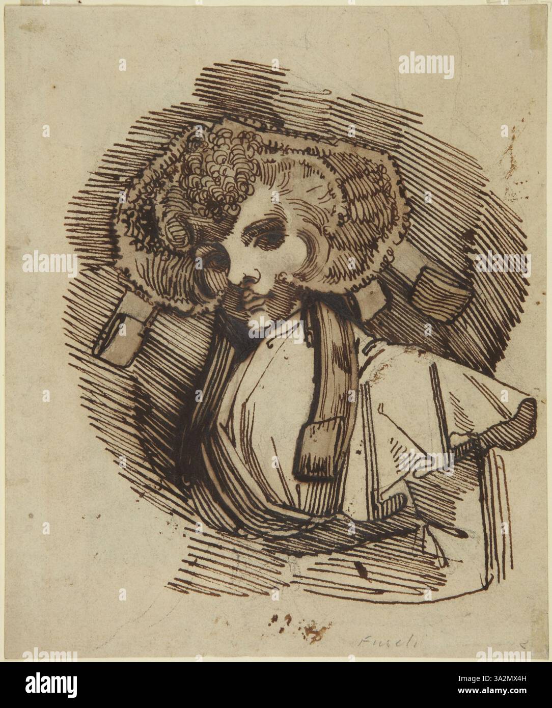 Henry Fuseli’s portrait of his wife from the 1790s emphasizes her ...