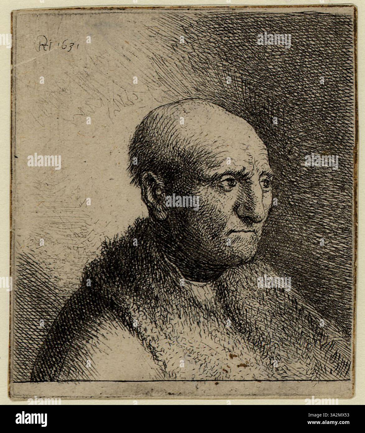 This etching from 1843 by Rembrandt showcases the artist’s ability to ...