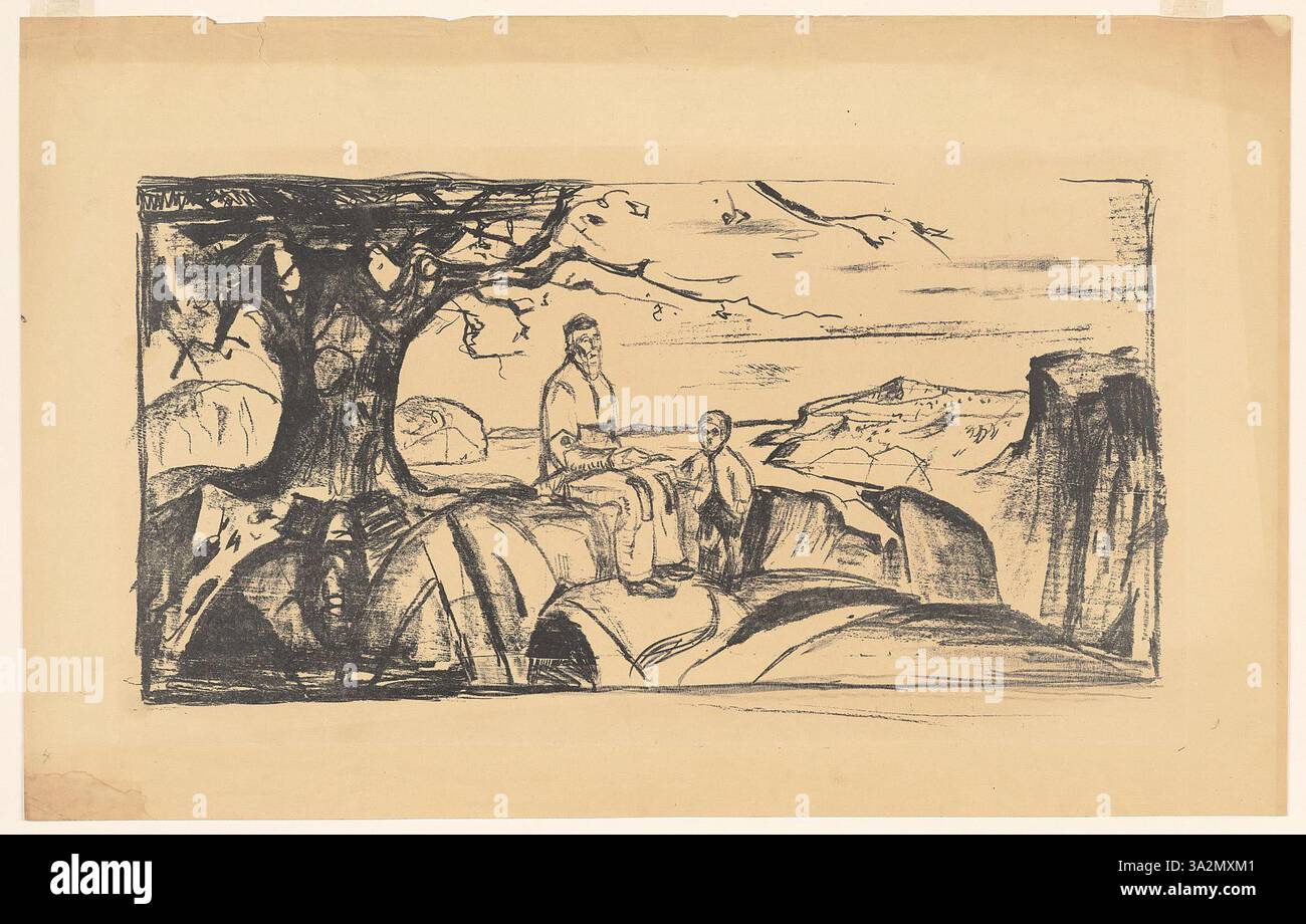 This work, 'History,' by Edvard Munch explores the emotional and ...