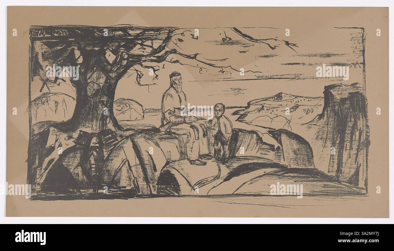 Edvard Munch captures intense emotional struggles with his use of ...