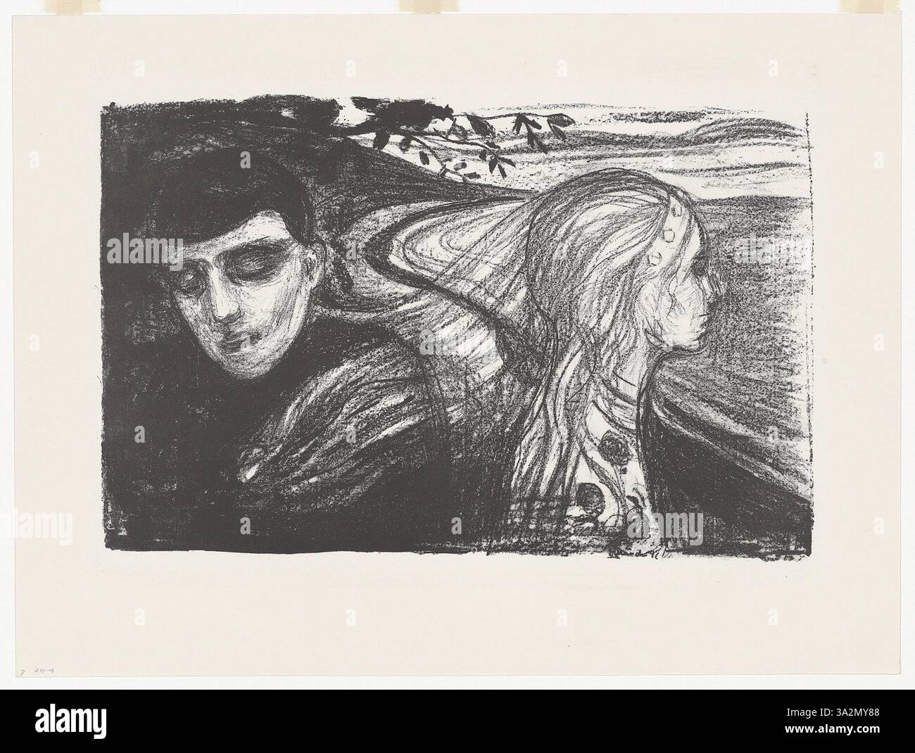 In 'Separation II,' Munch’s depiction of emotional isolation highlights ...