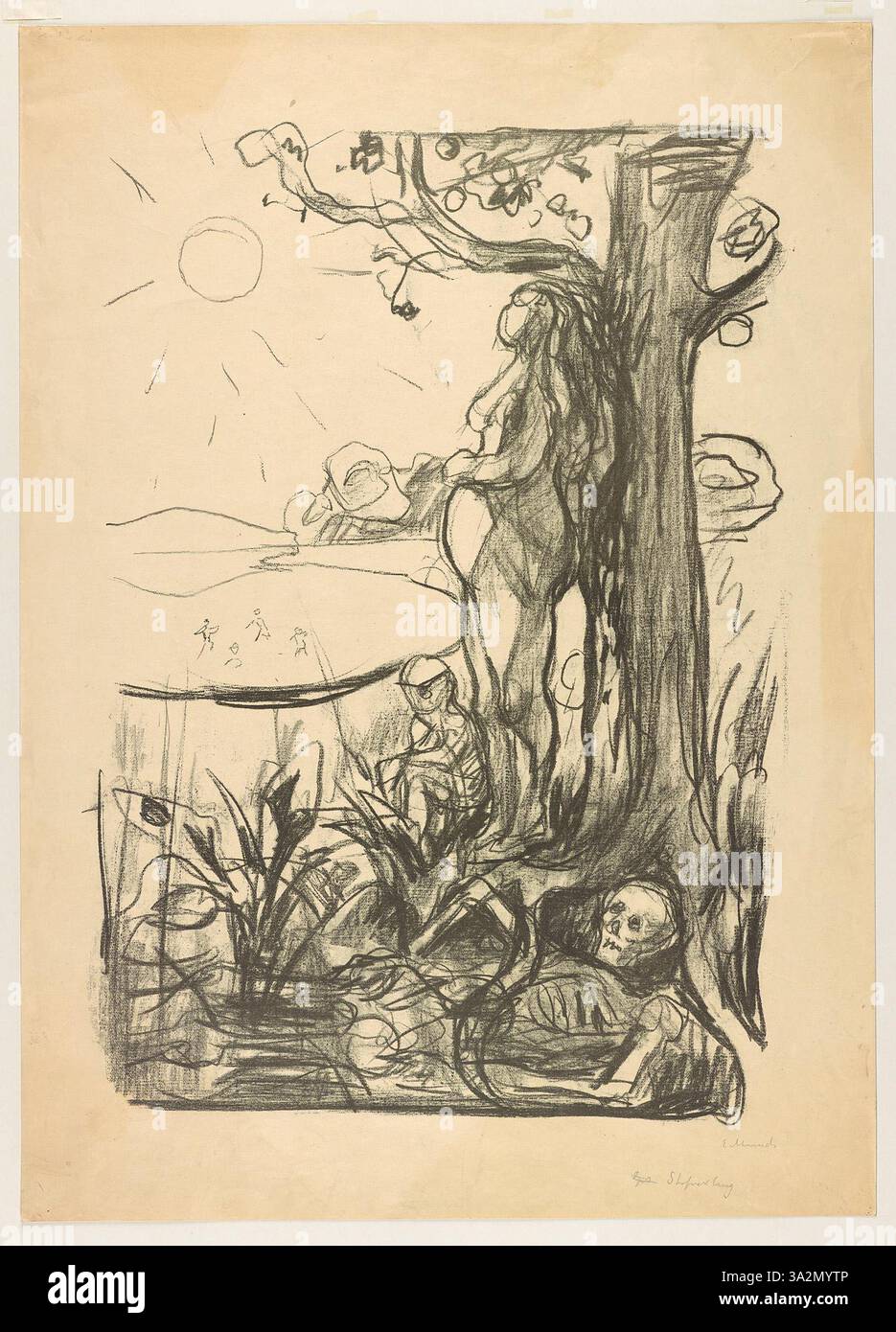 'Metabolism' by Edvard Munch delves into the internal processes of the ...