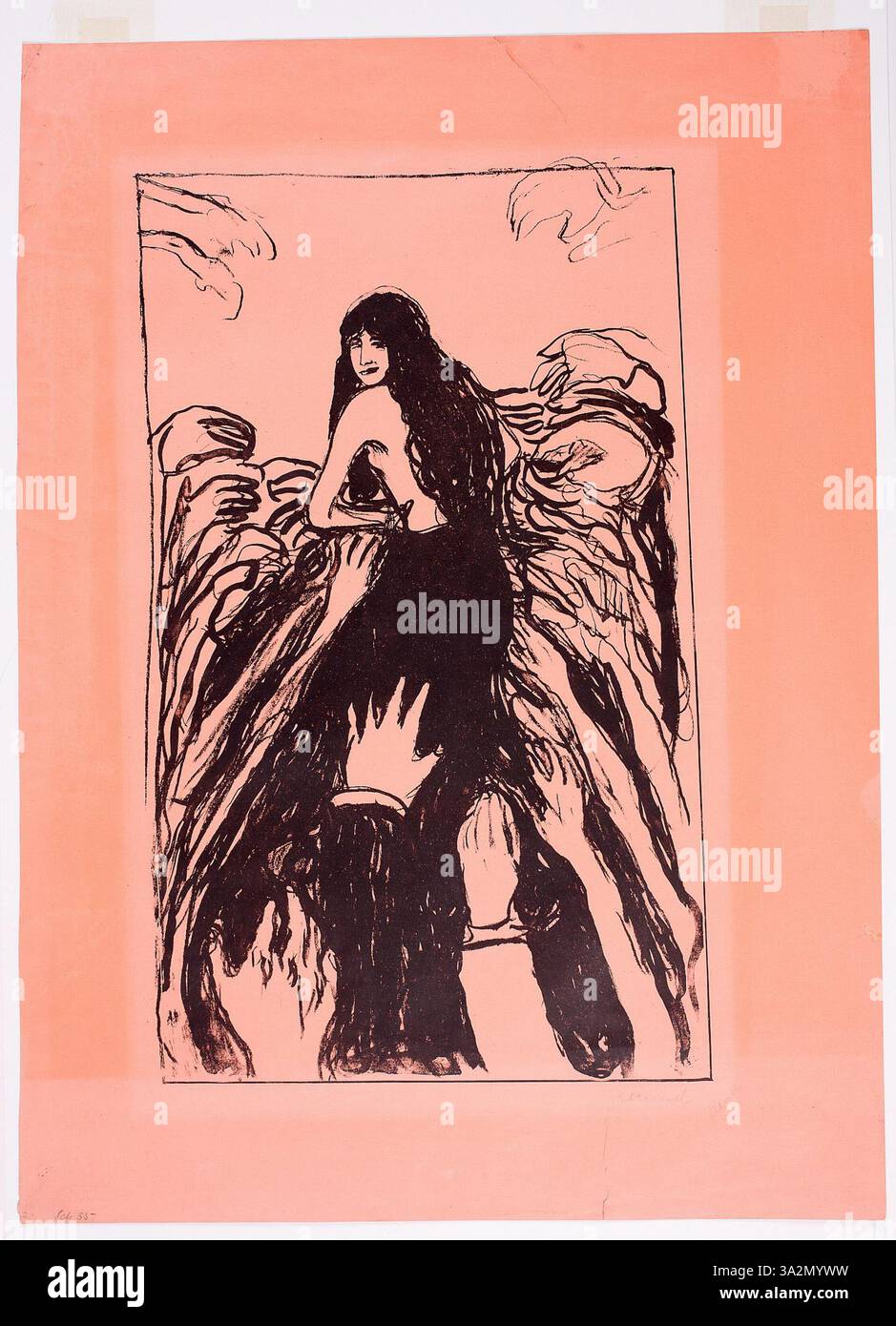 In 'The Hands', Edvard Munch presents a powerful representation of ...