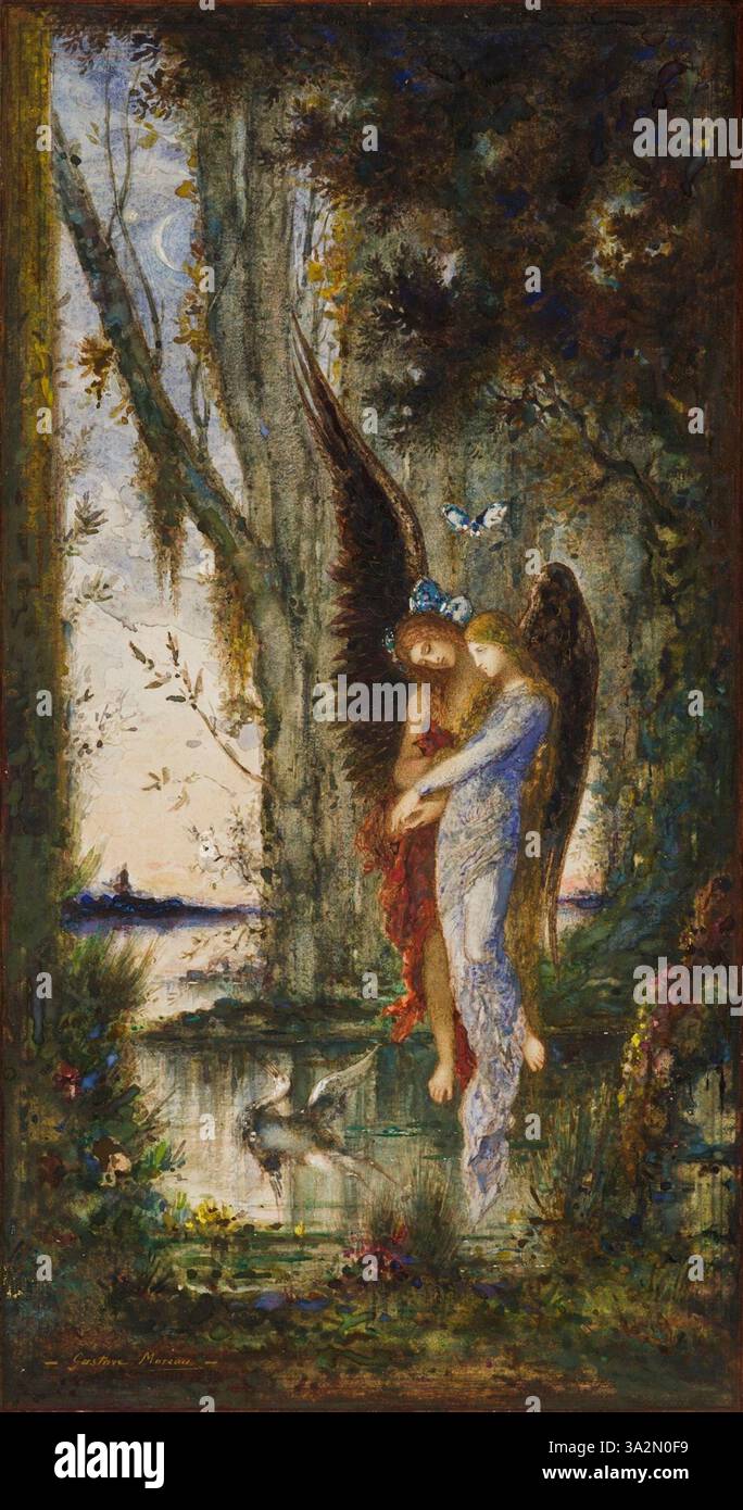 This painting by Gustave Moreau explores the themes of evening and ...