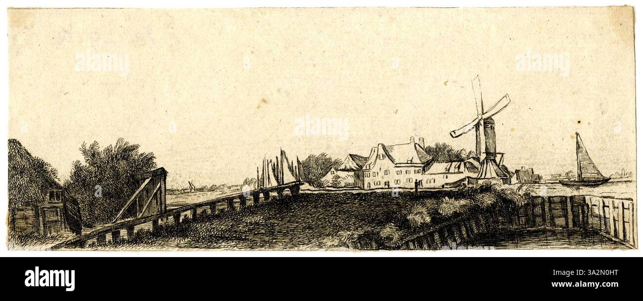 François Basan's 1860 engraving based on a Rembrandt original ...