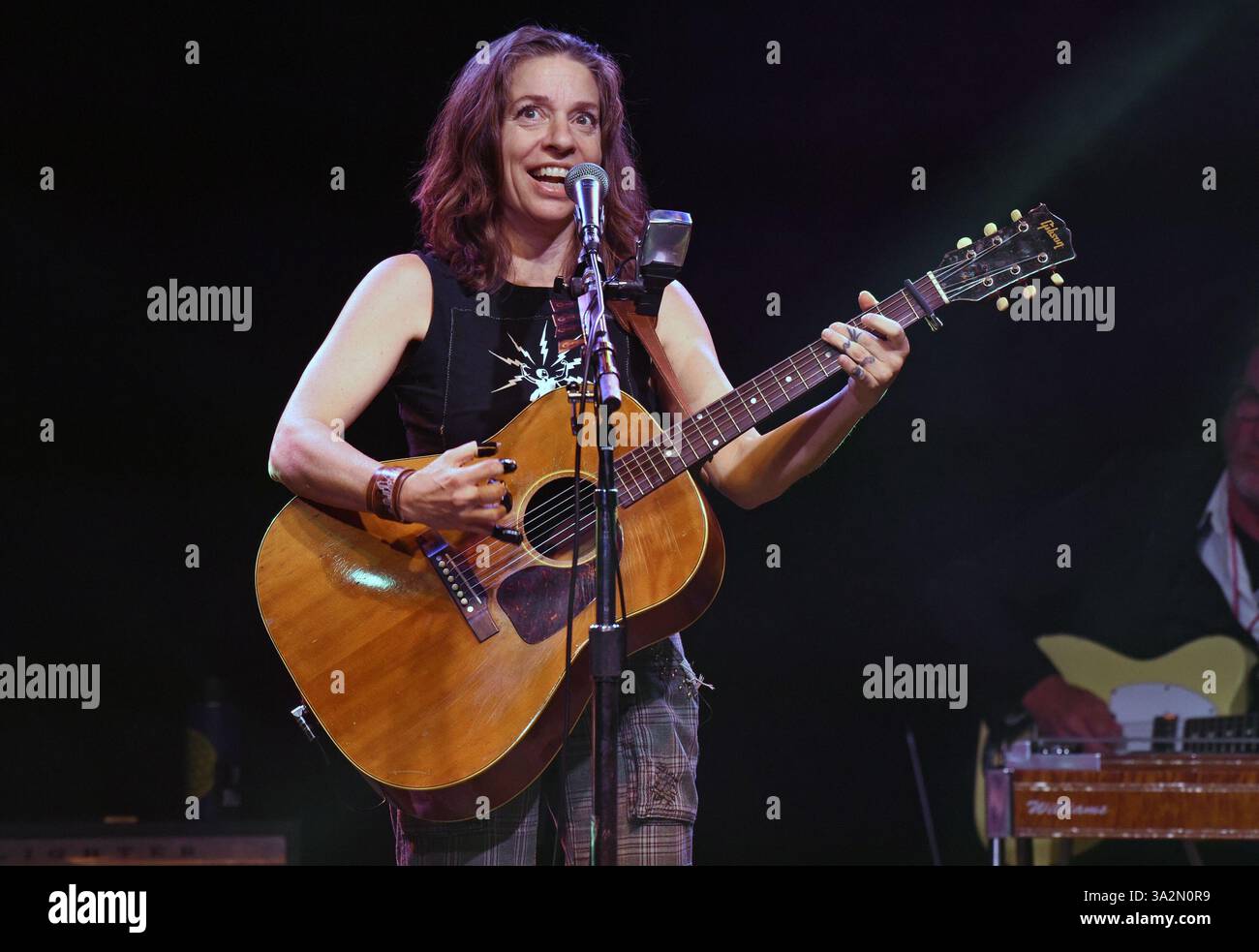 Ga. 12th Mar, 2025. Ani DiFranco on stage for Ani DiFranco in Concert ...
