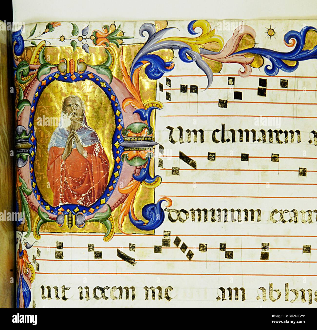 Lorenzo Monaco's 'Profeta' emphasizes the prophetic figure with symbolic Christian elements ...