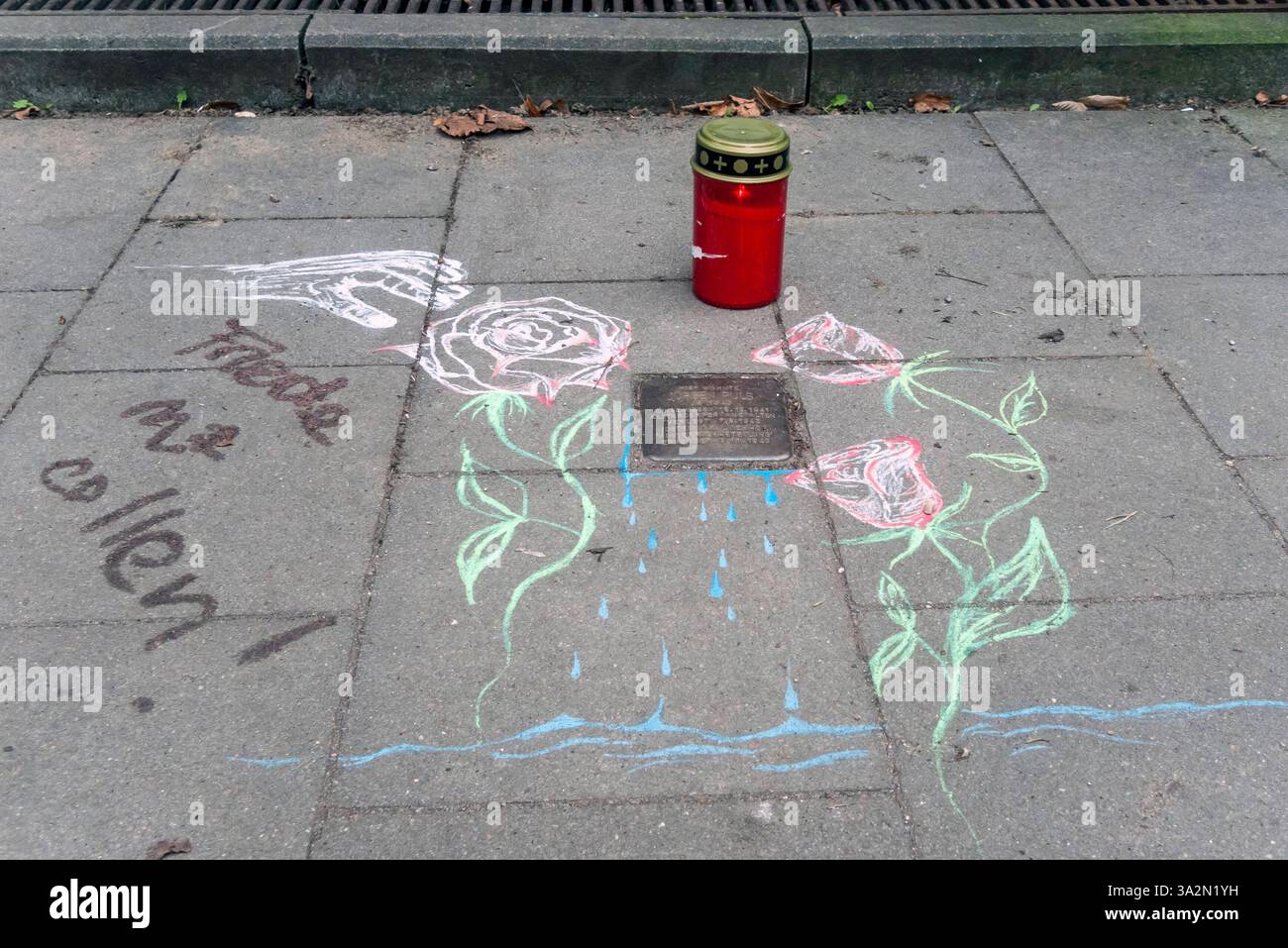 Stolperstein als Mahnung und Erinnerung gegen das Vergessen 20250313ad009 Stolperstein Gedenken ...