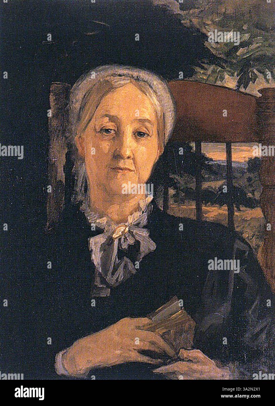 This portrait of Mrs. Emily Sargent Pleasants, painted around 1876 by ...