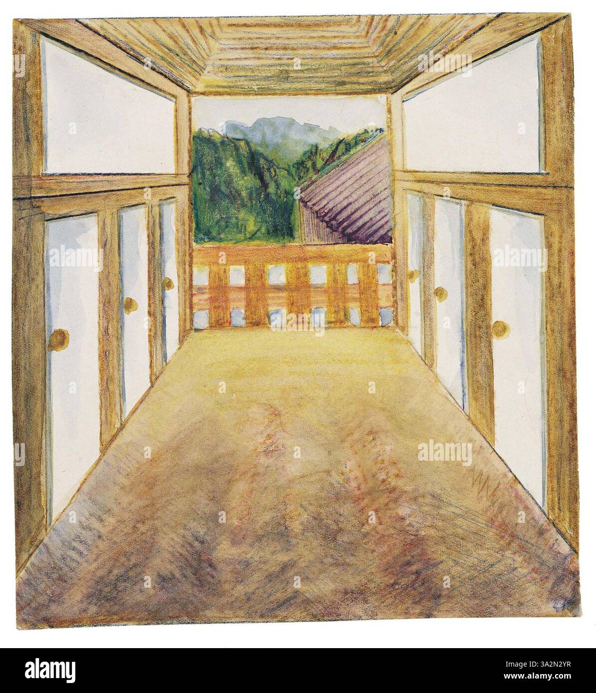 This image features Arnold Schoenberg, a composer whose twelve-tone ...