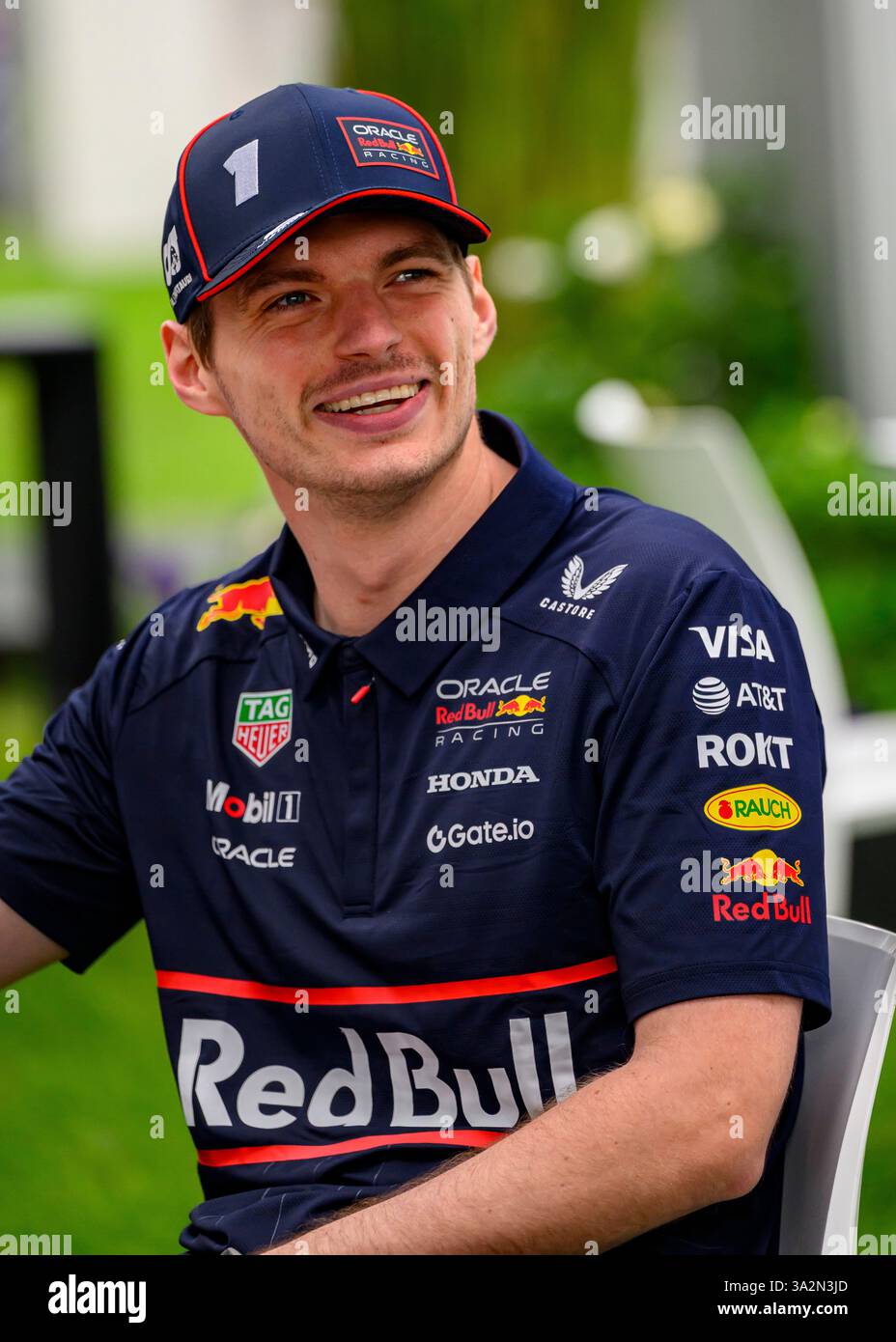 Melbourne, Australia. 13th Mar, 2025. #1 Max Verstappen (NLD) Oracle ...