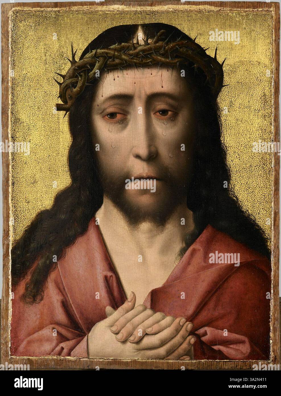 This work, 'Le Christ de pitié' (Christ of Pity), created by Dieric ...