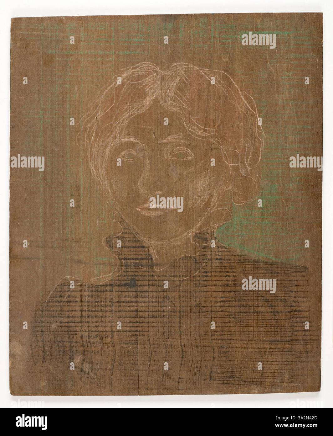 'Portrett av Tulla Larsen' is a portrait of Munch's lover, Tulla Larsen ...