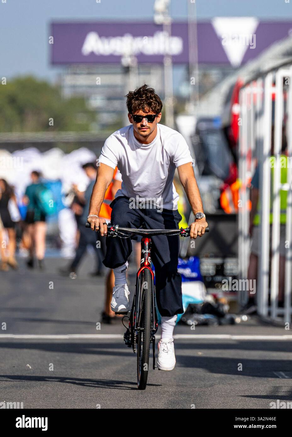 #16 Charles Leclerc (MCO) Scuderia Ferrari HP (ITA) SF25/Ferrari ...