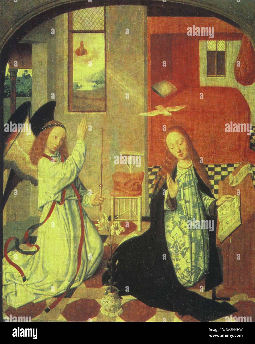 This 15th-century painting by Geertgen tot Sint Jans illustrates the ...