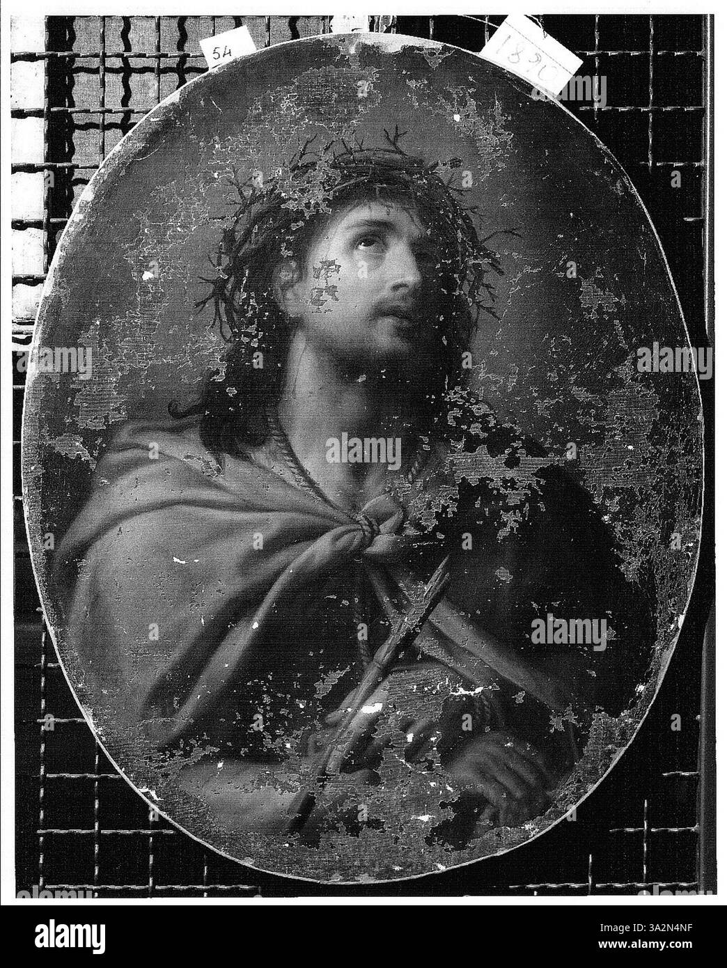 Ecce Homo by Guido Reni portrays the moment Jesus is presented to the ...