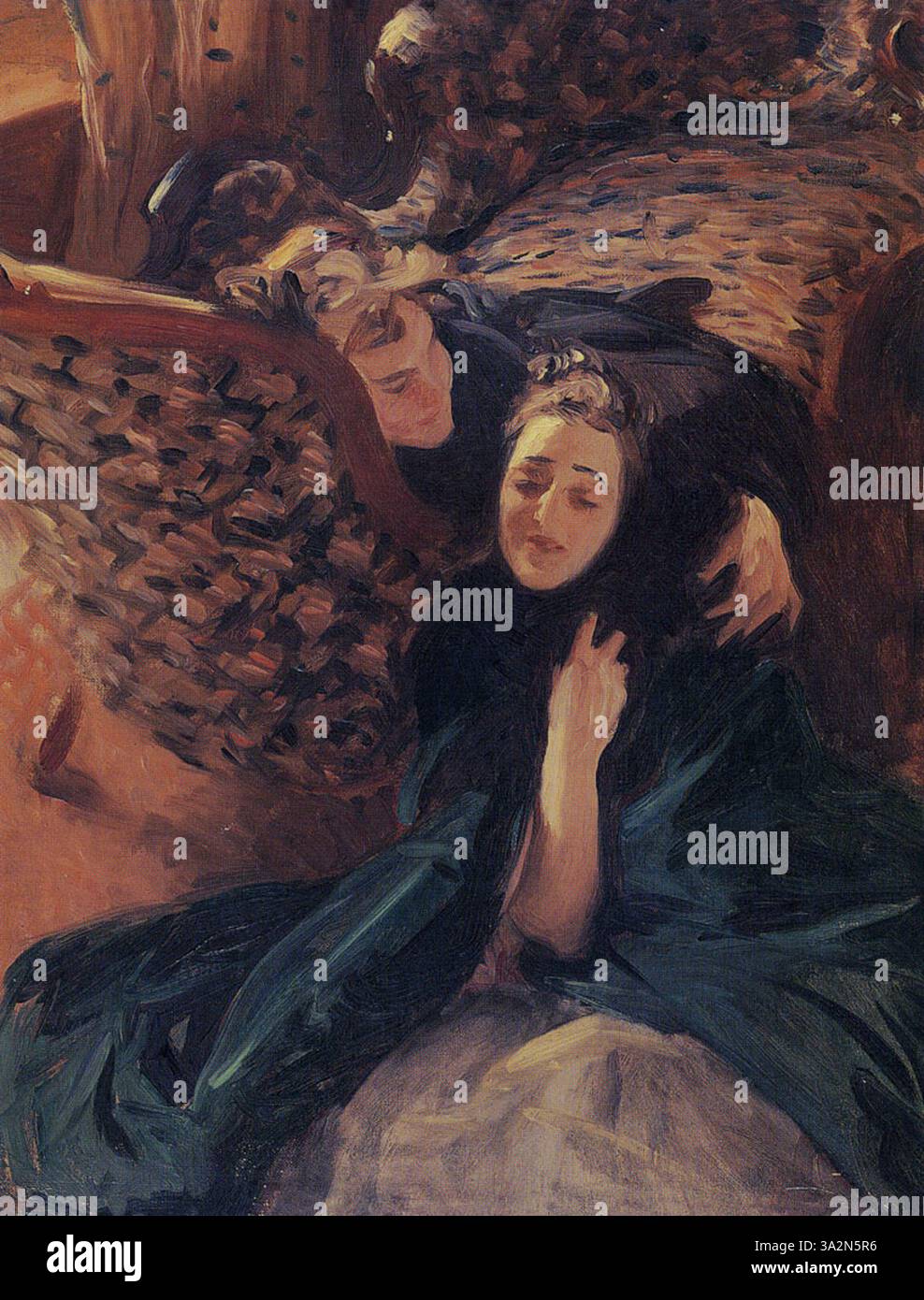 John Singer Sargent’s 1889 portrait of Violet Sargent and Flora ...