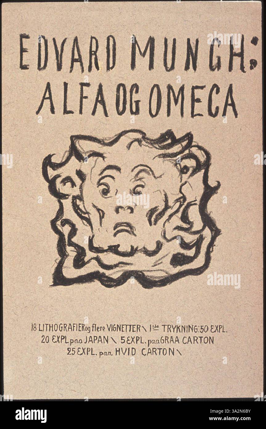 ‘Alpha and Omega’ by Munch is a symbolic piece, exploring themes of ...