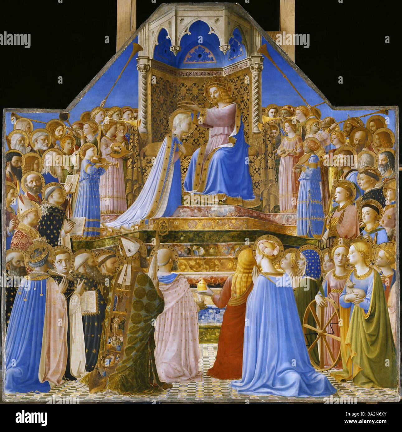 Fra Angelico’s 'The Coronation of the Virgin' captures the divine ...