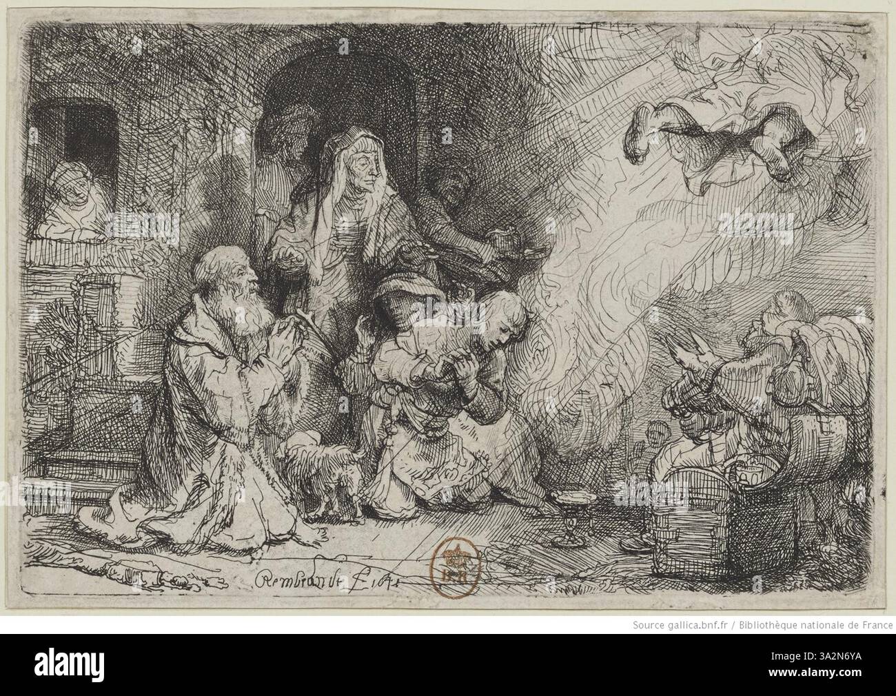 A portrait by Rembrandt showcasing his signature use of light and ...
