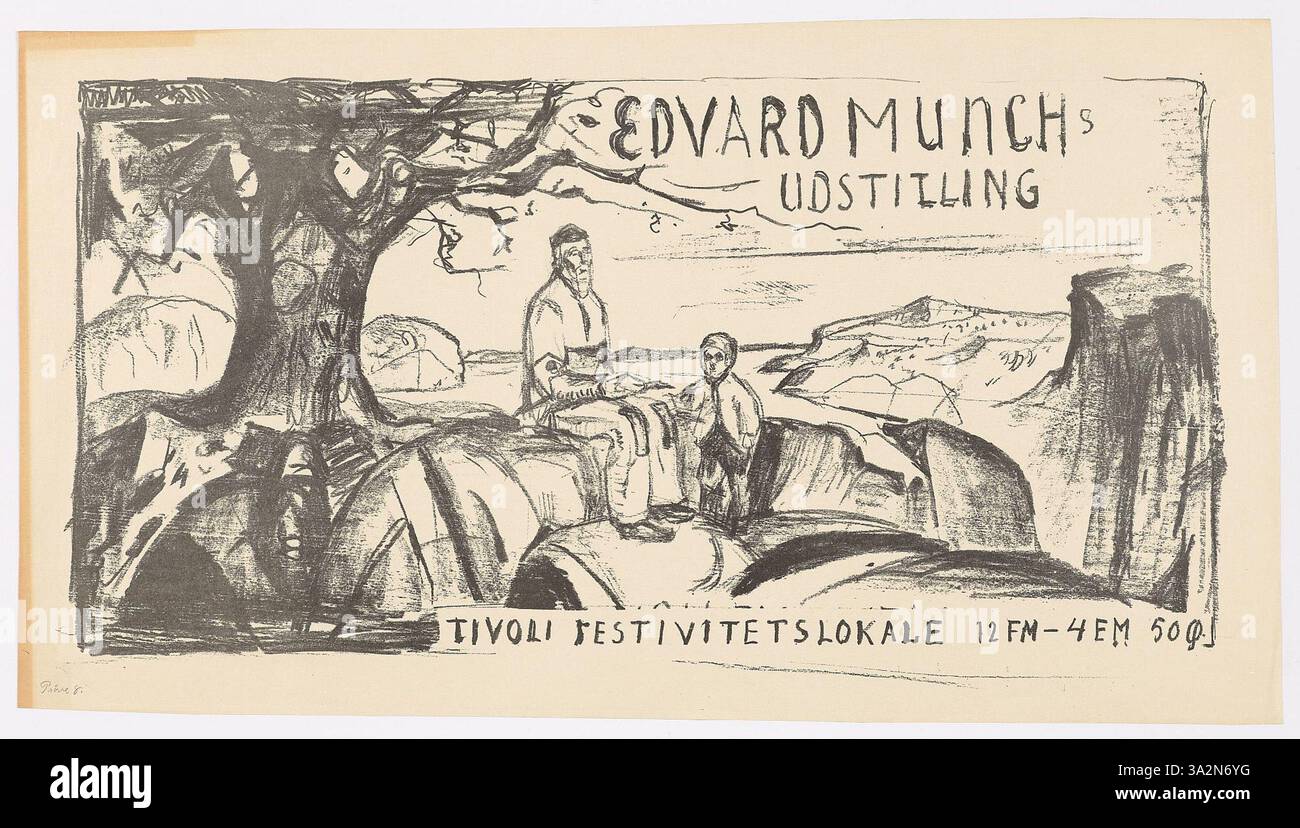 This artwork by Edvard Munch reflects on history through abstract ...