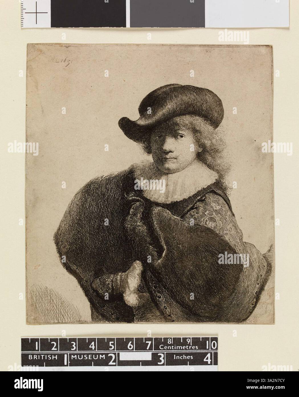This 1843 etching shows Rembrandt’s signature technique of capturing ...