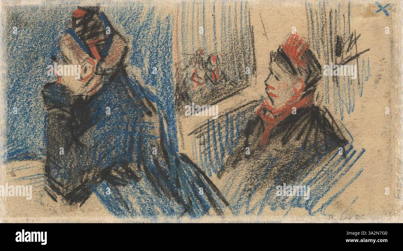 In this artwork, Van Gogh displays his mastery of color and texture ...