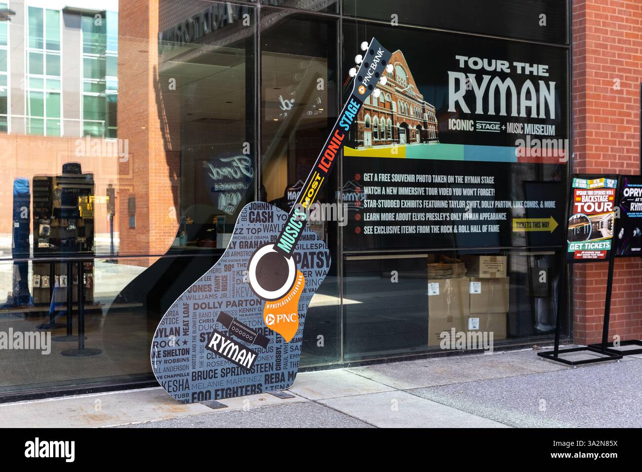 The Ryman Auditorium is a world renowned music venue in Nashville, TN ...
