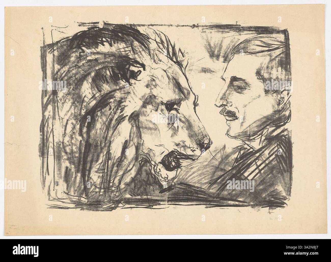 Munch’s 'The Liontamer' illustrates the precarious relationship between ...