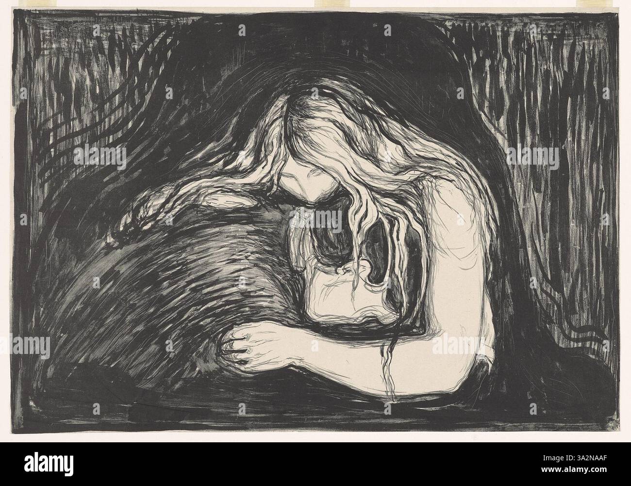 In 'Vampire I,' Munch explores the darker side of human intimacy. The ...