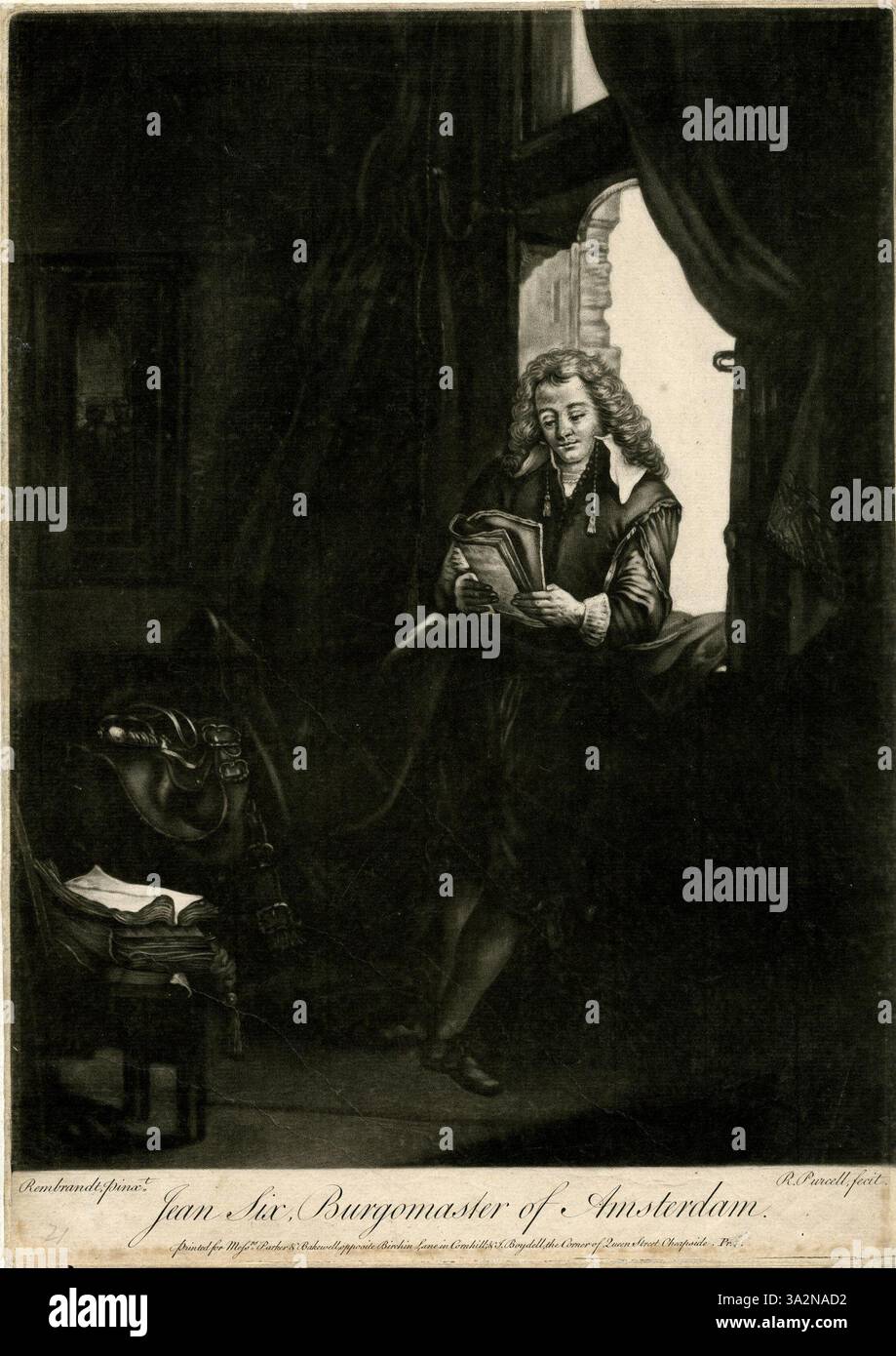 In this portrait, Richard Purcell follows Rembrandt’s approach by using ...