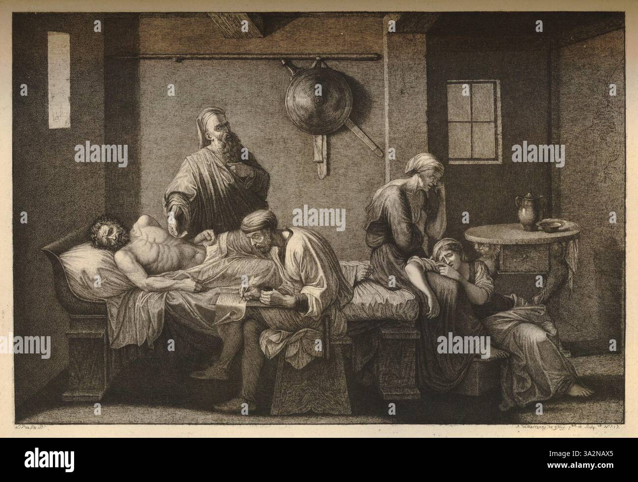 A 19th-century artwork by Antoine de Marcenay de Ghuy influenced by ...