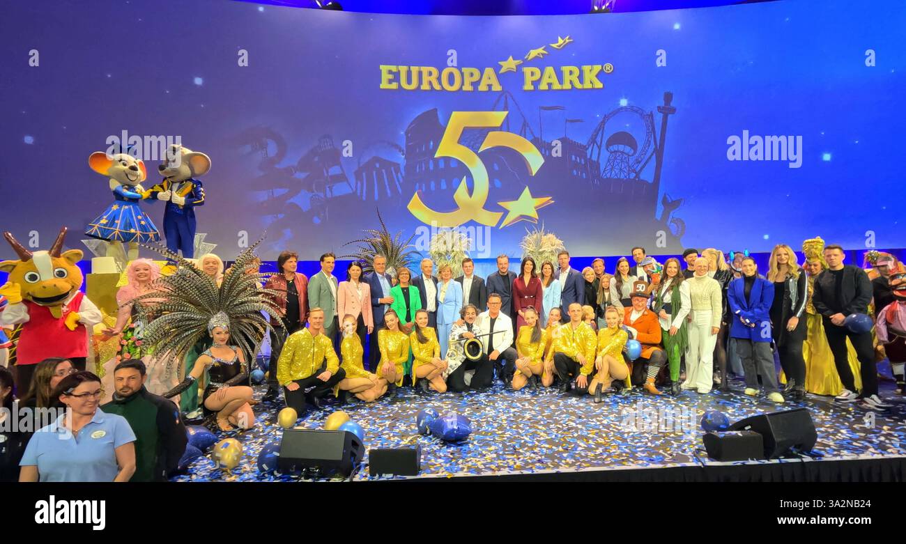 Rust, Deutschland 13. März 2025: Jubiläums-Pressekonferenz 50 Jahre ...