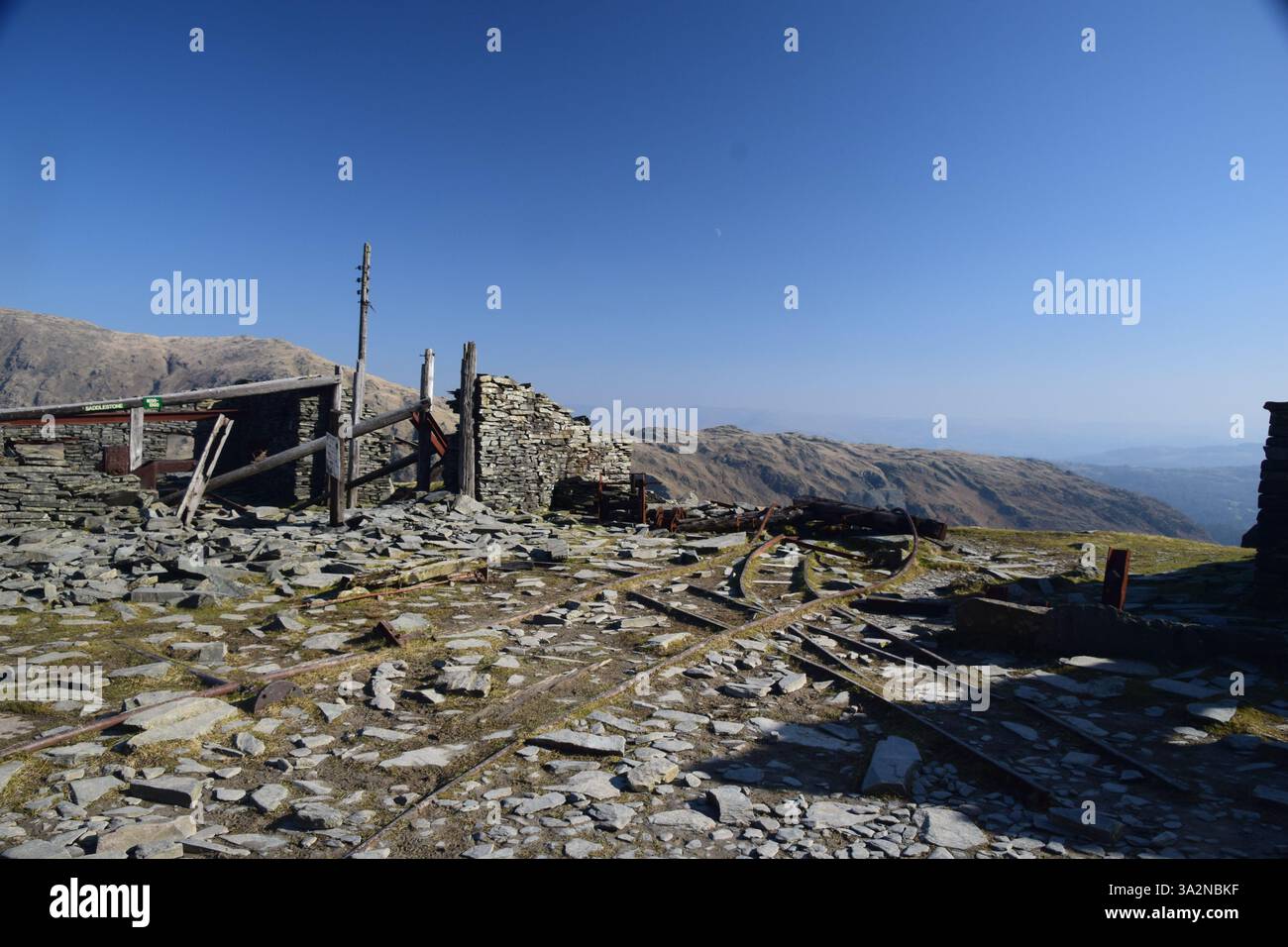 Past industry of the Lake District Stock Photo - Alamy