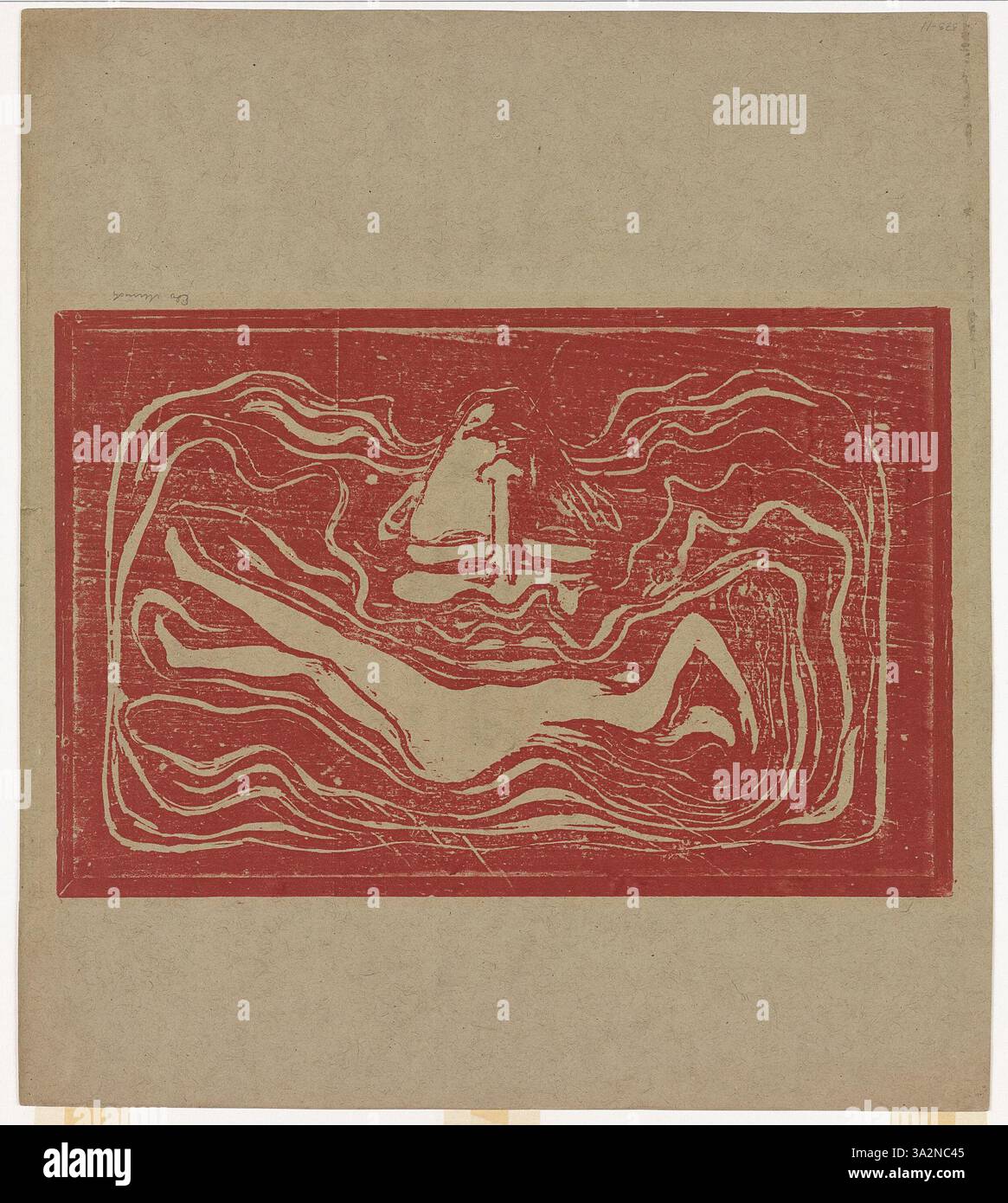 'In the Man's Brain' by Edvard Munch explores the internal turmoil of ...