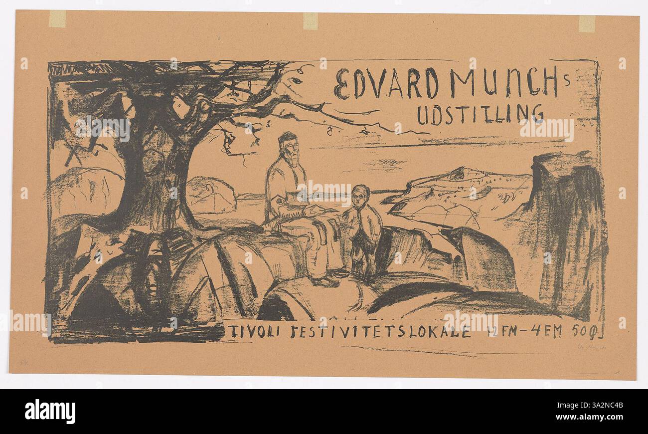 Munch’s artwork on history combines abstract imagery with symbolic ...