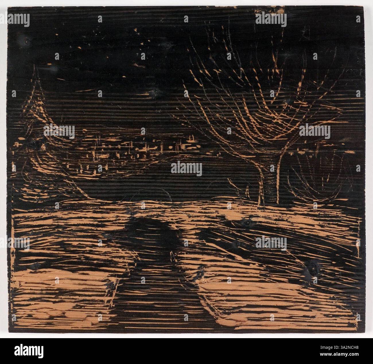 In 'Starry Night', Edvard Munch explores the swirling skies with ...