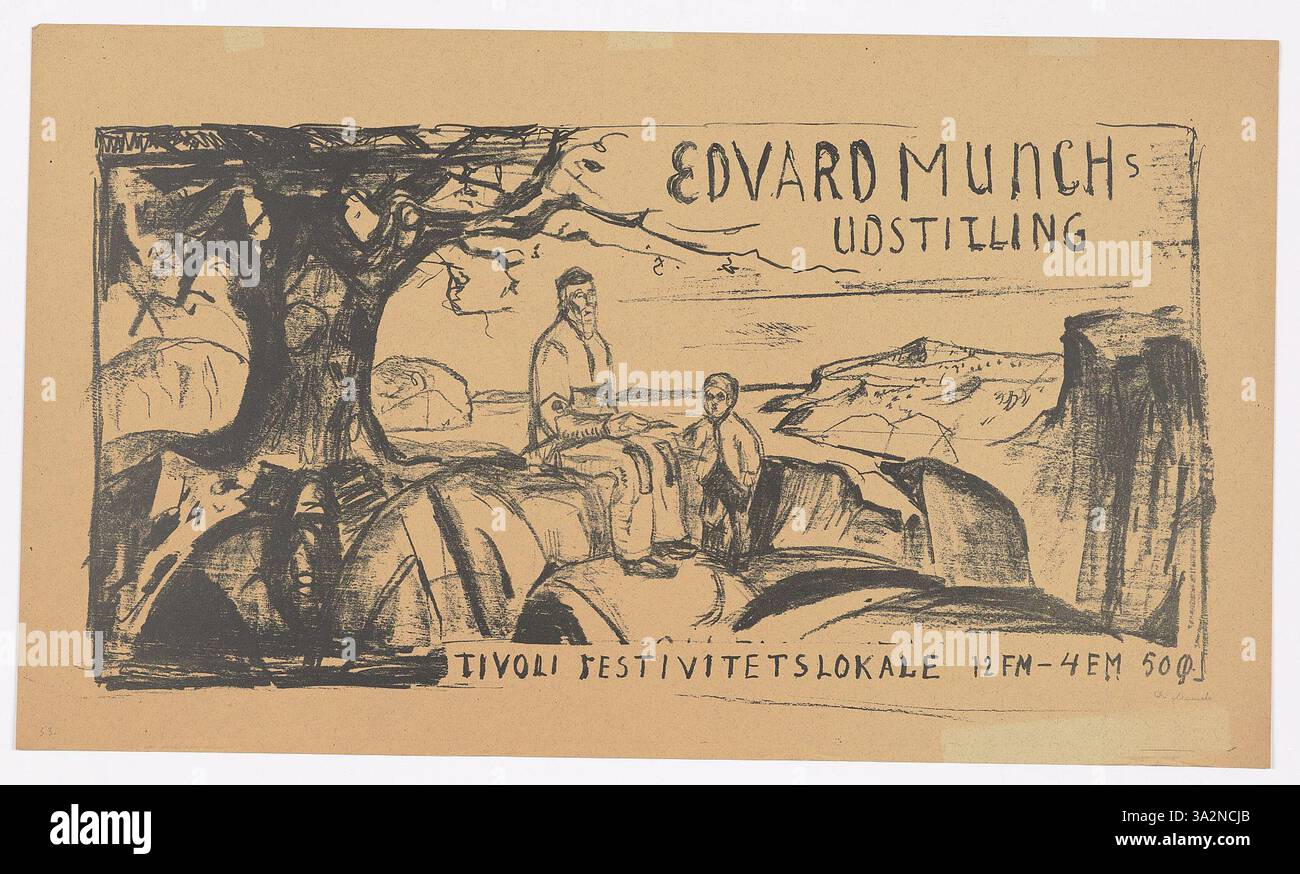 This work by Munch explores history through abstract and symbolic ...