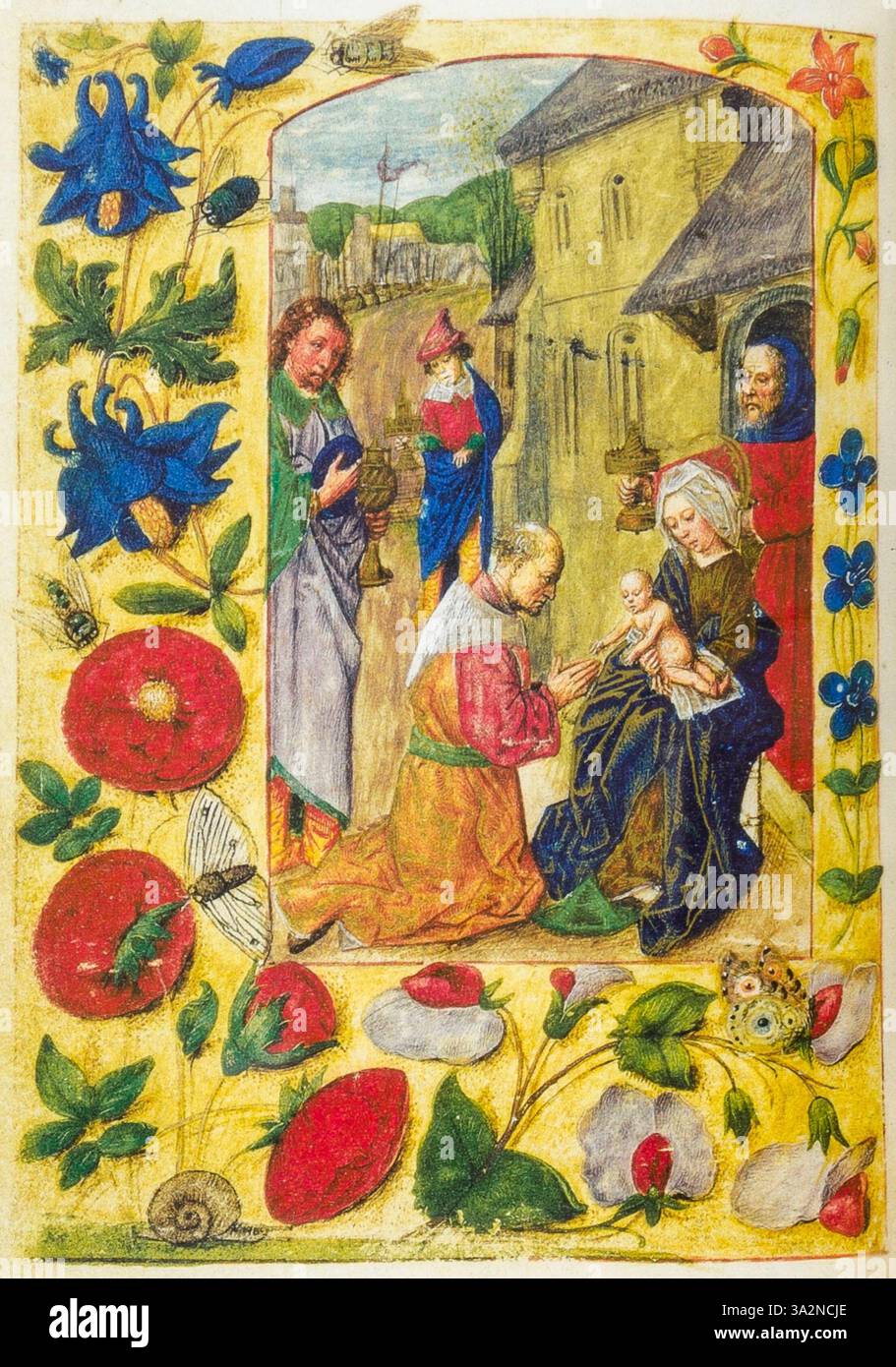 A facsimile of Gerard David's Horarium Flamenco, an illuminated ...