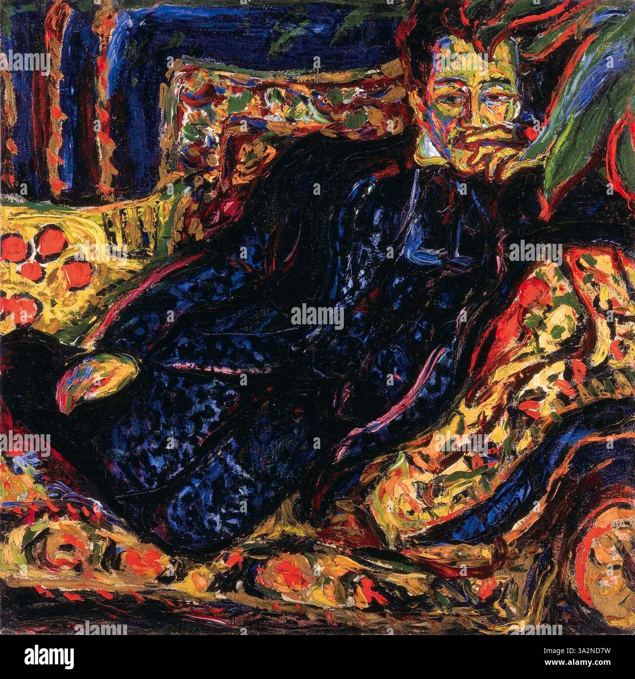 This circa 1907 portrait of Hans Frisch captures the subject’s serious ...