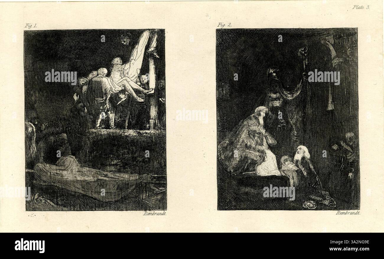 John Burnet’s 1867 depiction of Rembrandt captures the artist’s ...